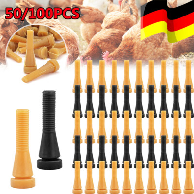 50/100PC Huhn Ente Gans Geflügel Rupfen Rupffinger Für Rupfmaschine ...