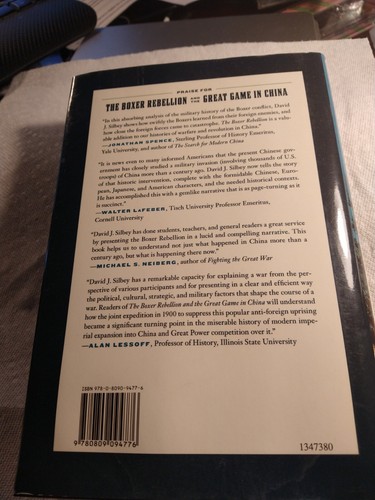 The Boxer Rebellion and the Great Game in China by David J. Silbey ...