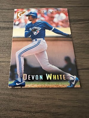 1996 Topps Gallery The Classics Baseball Card #25 Devon White, Marlins ...