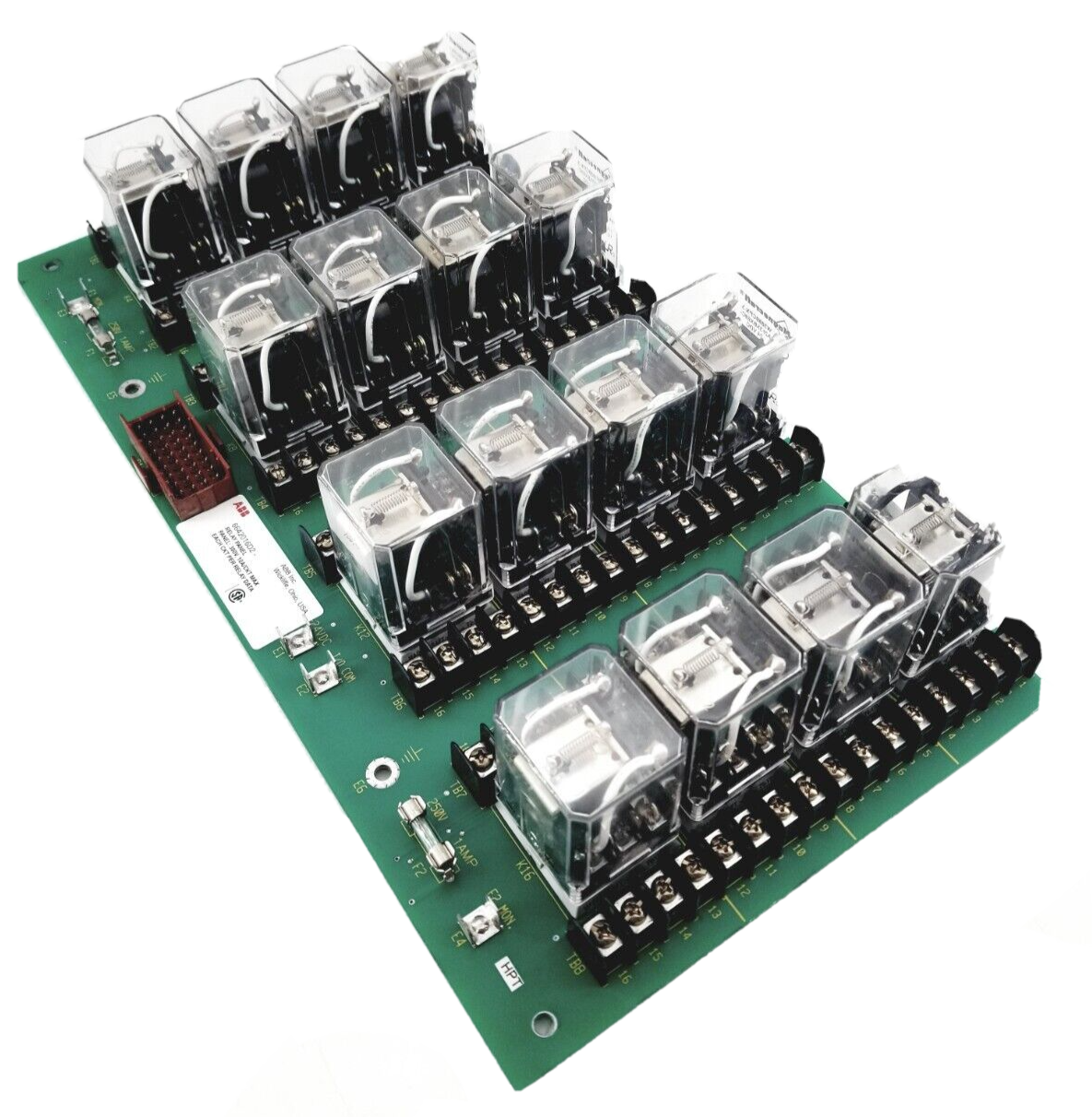 ABB / Bailey 6642016D2 External Relay Panel Termination Unit w/ Relays, 10A 300V | eBay