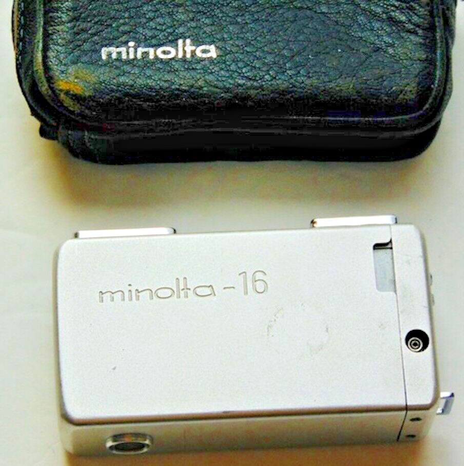 Minolta 16 Tiny Spy Camera Vintage ROKKOR 1:28 F=22MM MADE IN JAPAN | eBay