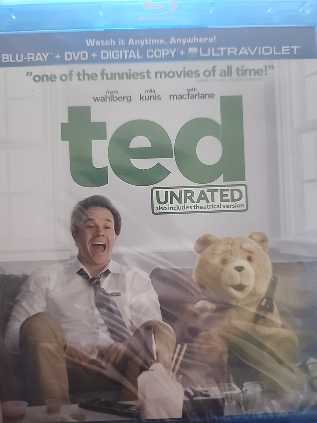 Ted Unrated Blu-ray,DVD,Digital Copy,UltraViolet | eBay