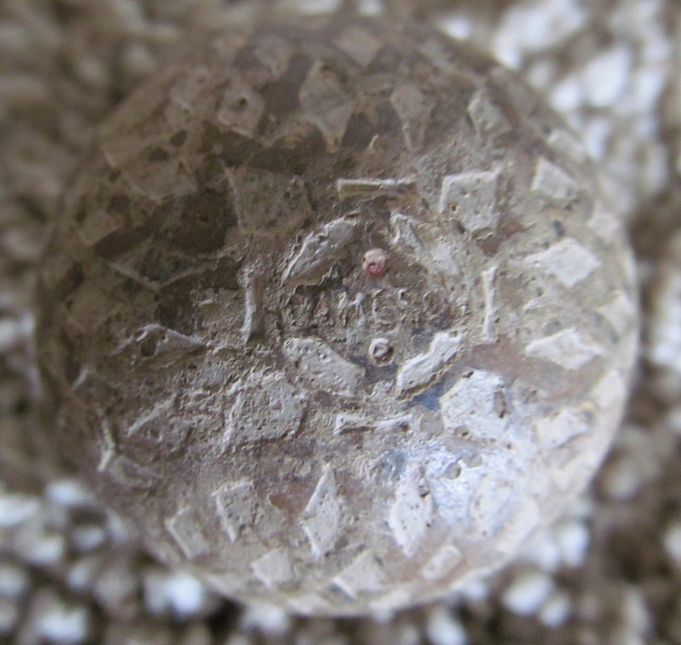 VERY RARE CAMERON GOLF BALL W/UNUSUAL PATTERN W/STRIKE MARKS-ONLY ONE I ...