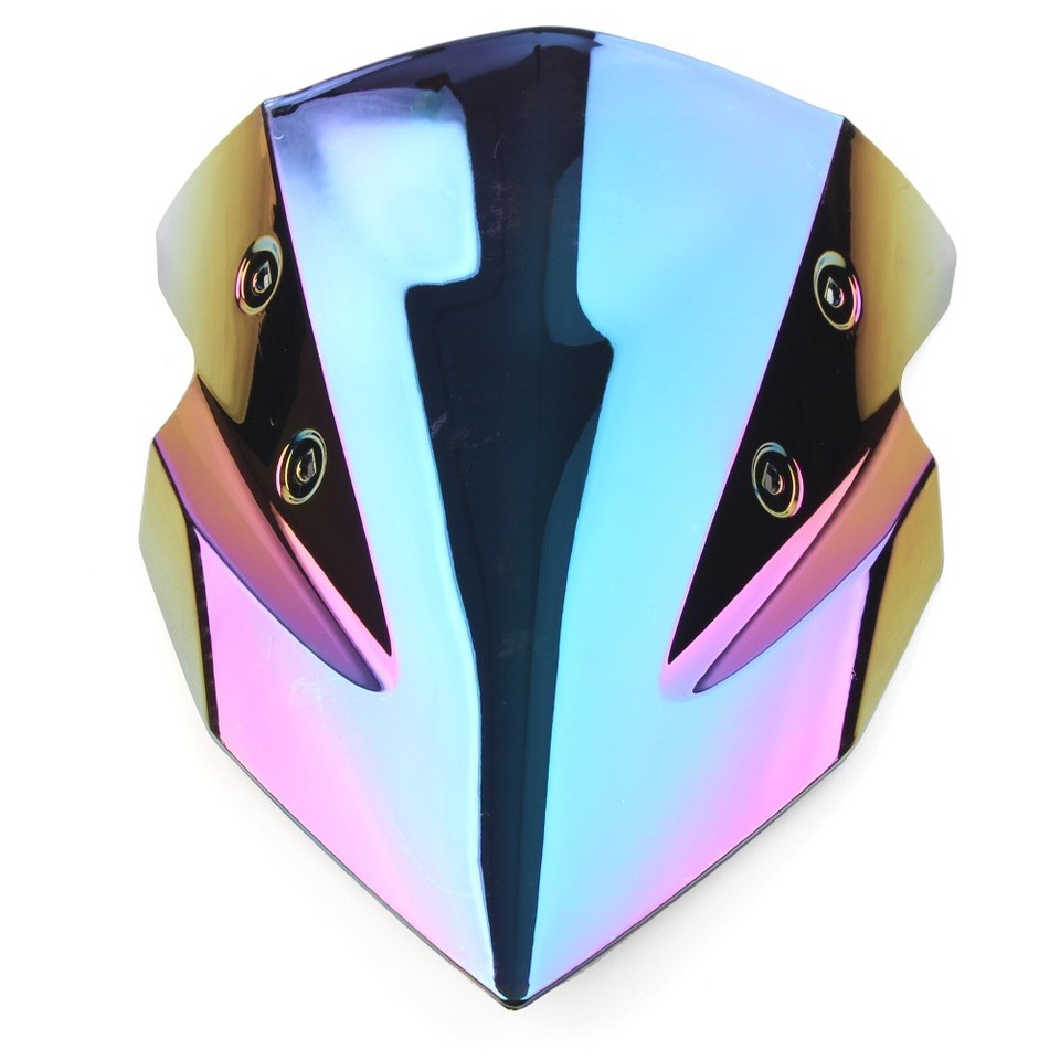 Deep-Iridium Motorcycle Windshield Windscreen for Kawasaki Z400 2018 ...