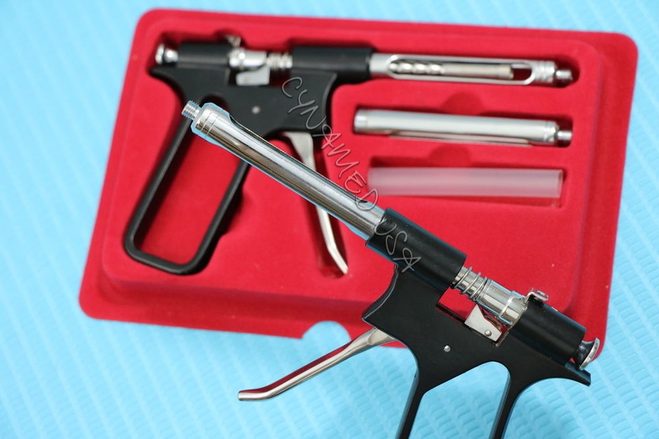 Intraligamental gun syringe anesthetic pistol injection dental 1,8ml ...