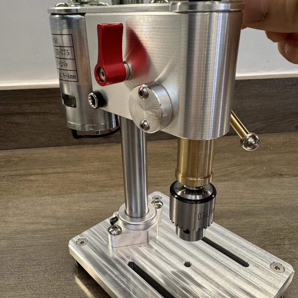 Precision CNC Milling Machine Mini Drill Press Benchtop Driller 19mm ...