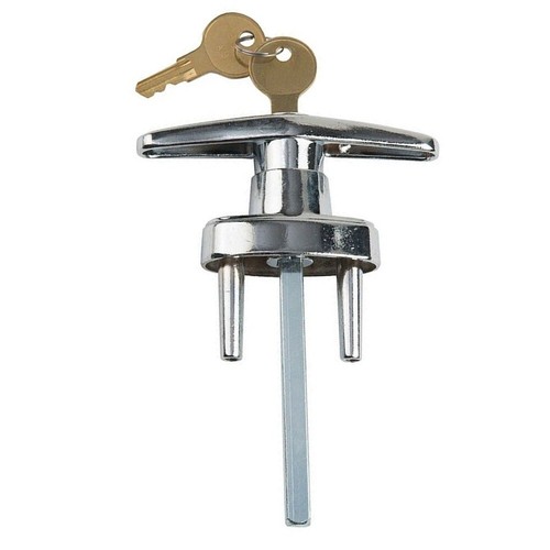Garage Door Lock T Handle W/2 Keys -Replacement | eBay