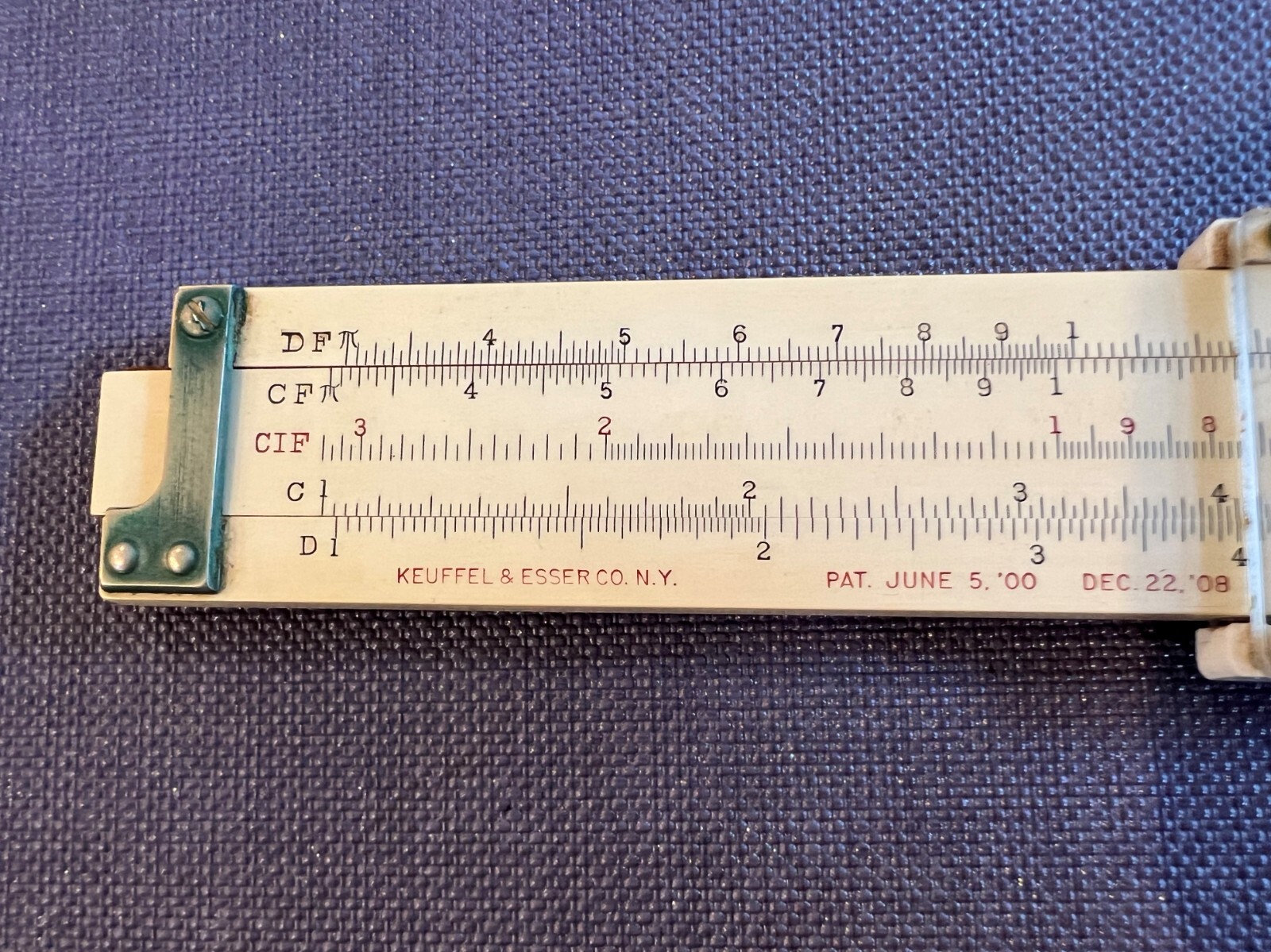 Keuffel & Esser Co. Polyphase Duplex 4088-1 Slide Rule 1927-1928 7 ...