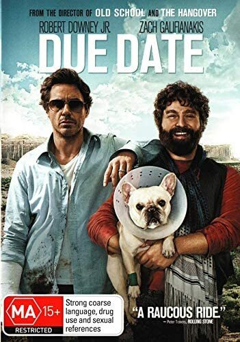 Due Date (DVD, 2010) Robert Downey Jr, Zach Galifianakis, Jamie Foxx ...