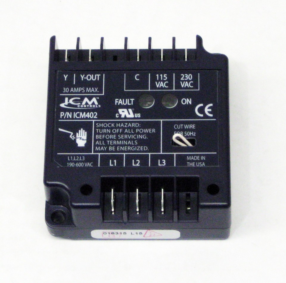 ICM402 Three-Phase Line Voltage Monitor Phase Loss and Reversal ...