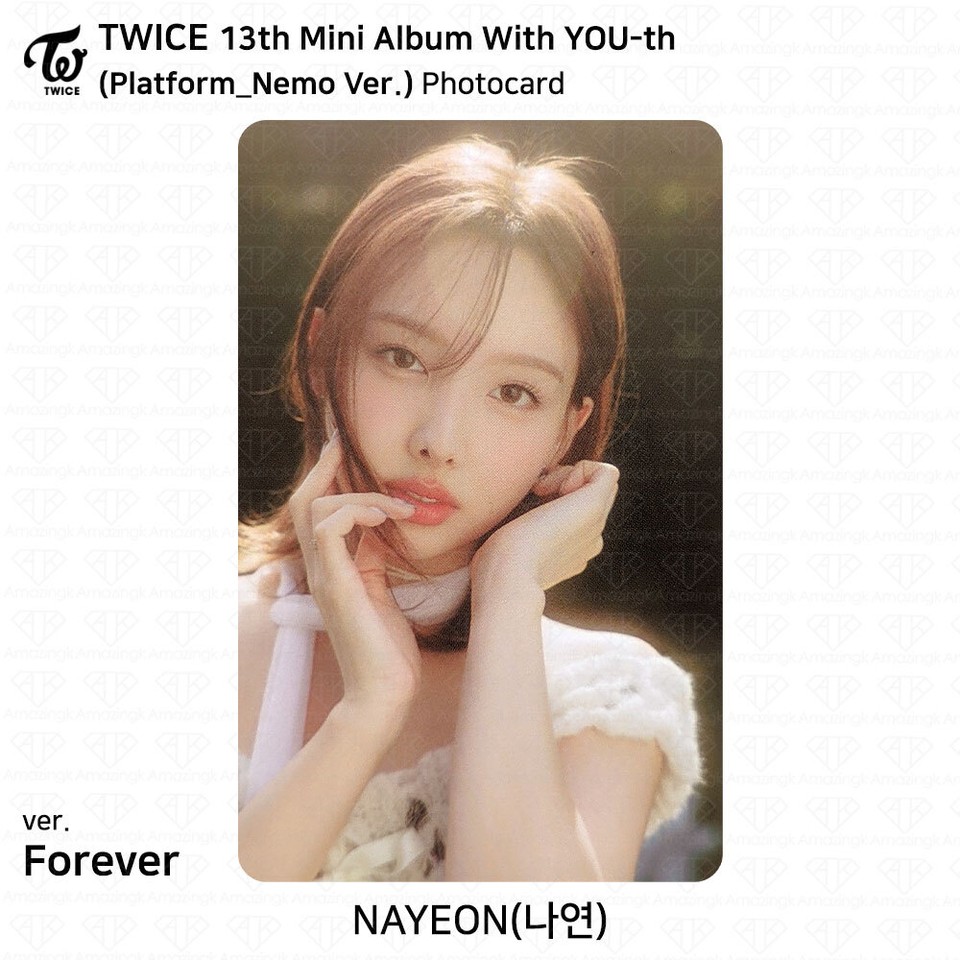 TWICE 13th Mini Album With YOU-th Platform Nemo Ver Special Photocard ...
