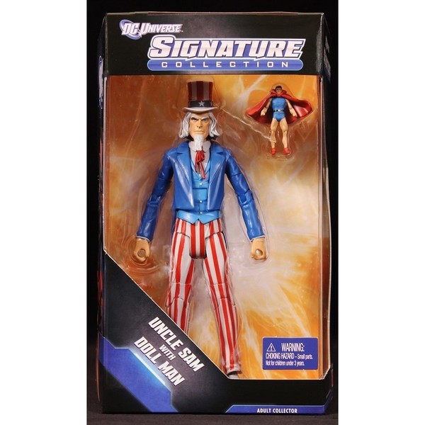 DC Signature Collection Uncle Sam With Doll Man Adult Collector W8815 ...
