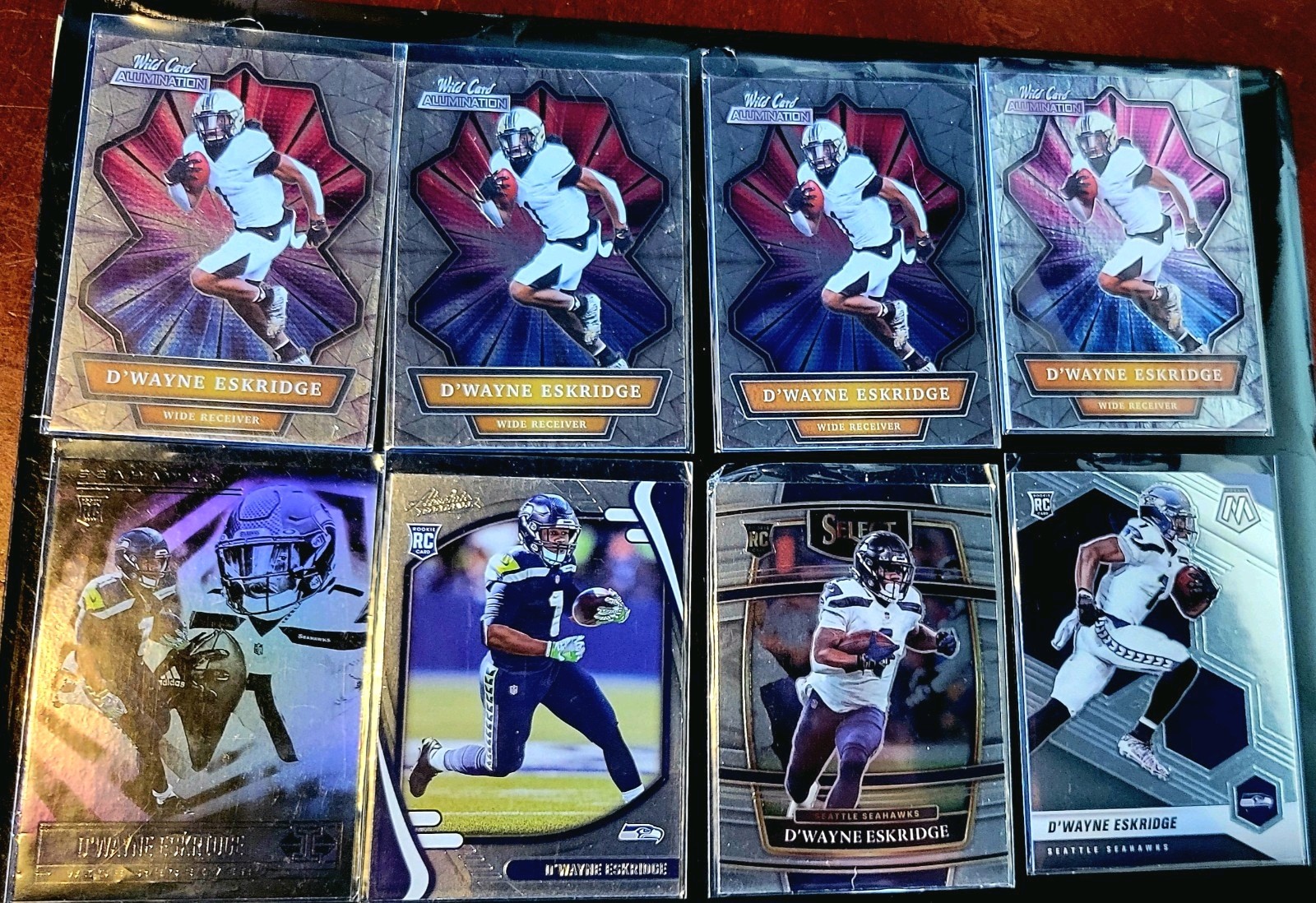 Dwayne Eskridge 8 Card Rookie Lot Seattle Seahawks | eBay