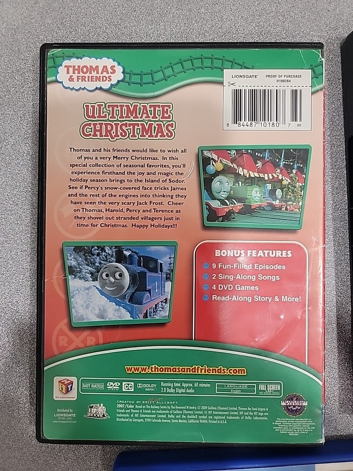 5 Thomas The Train DVD's Lot | eBay