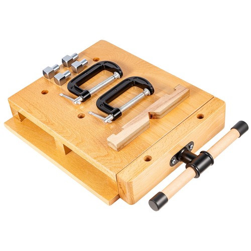 Portable Woodworking Bench Vise Mini Beech Wood Workbench with ...