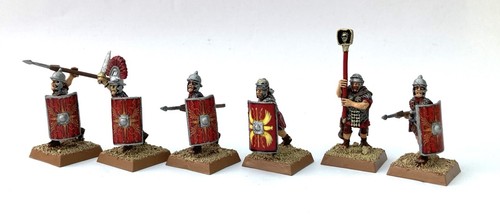 Wargames Foundry/Old Glory Early Imperial Roman Infantry x 6 28mm Metal ...