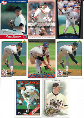 Roger Clemens 8 Card Lot with 1992 Post Cereal NM | eBay