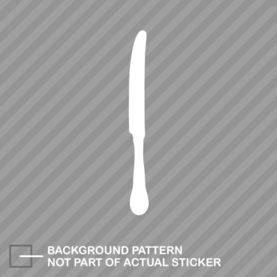 Knife Sticker Decal Vinyl cook cooking kitchen | eBay