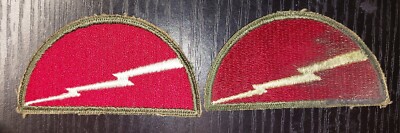 Vintage Army Patch Military Patch Army 78th Infantry Division Lightning Bolt | eBay