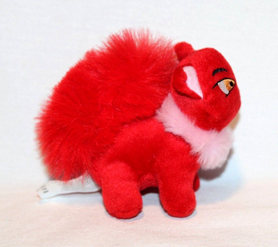 Neopets McDonalds Red Wocky Small Stuffed Animal Plush 2004 Collectible ...