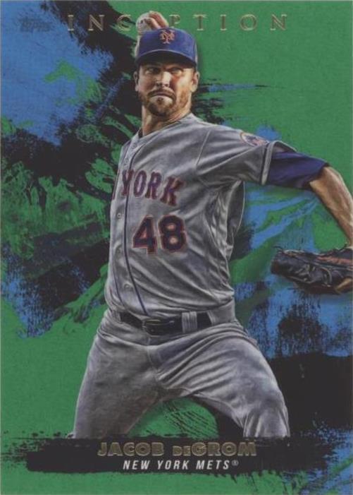2021 Topps Inception - Jacob deGrom #23 Green for sale online | eBay