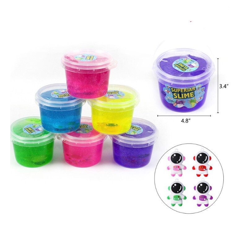 12 Astronaut Slime Toy Cake Slime with Cute Slime Birthday goodie Bag ...