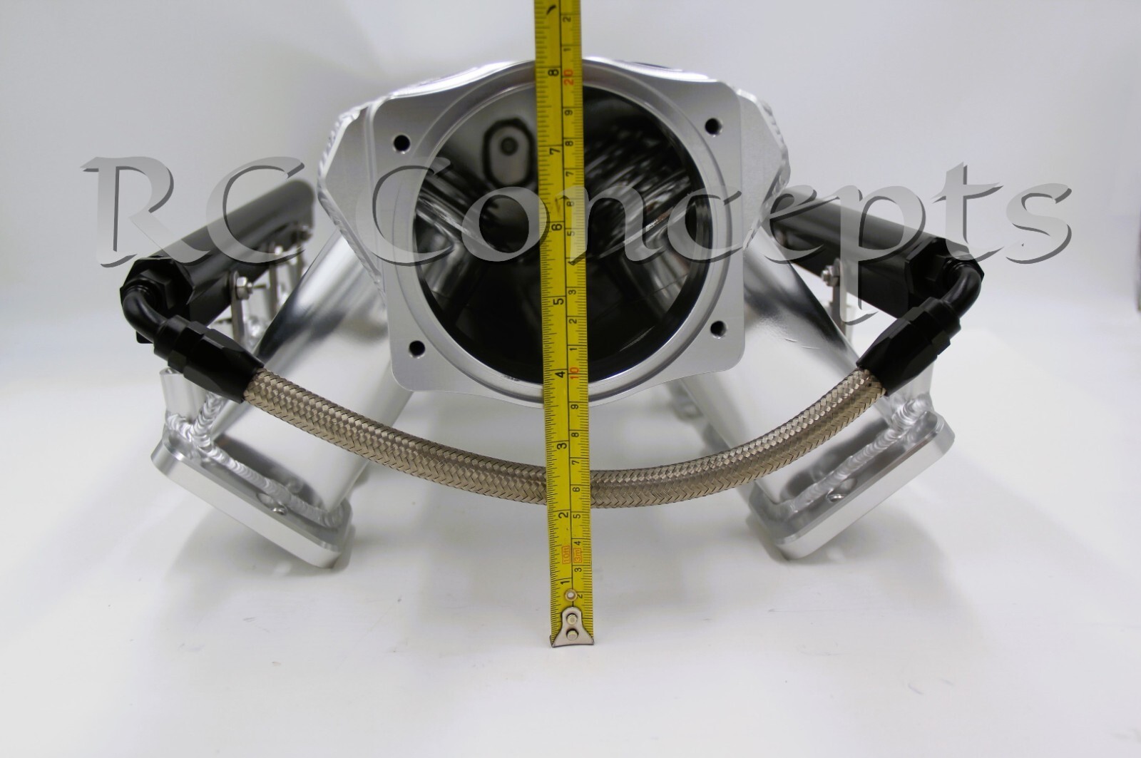 102MM ALUMINUM HIGH RISE LS3 L92 L99 LSA INTAKE MANIFOLD 6.2L SILVER ...