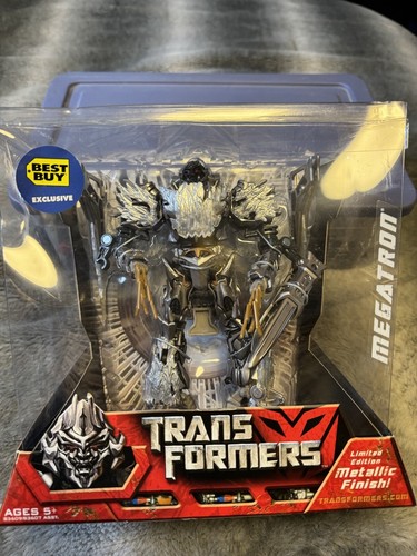 Transformers Megatron Limited Edition Metallic Finish Hasbro Best Buy ...