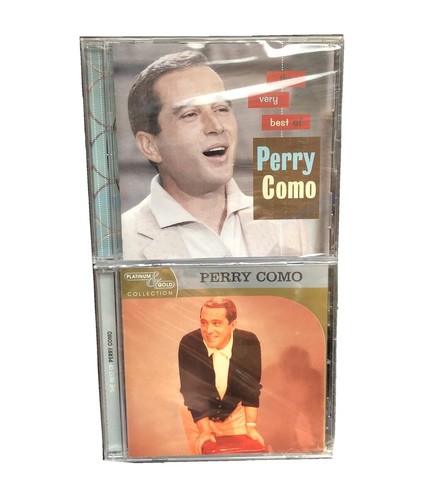 Lot of 2 BRAND NEW Perry Como CD's - Platinum Gold Collection & The ...