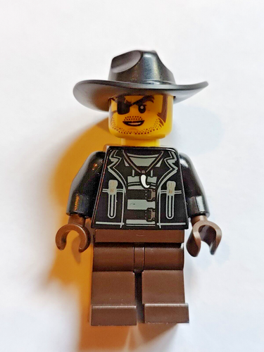 Crook Snake Rattler 1.5-inch LEGO Minifigure with cowboy hat | eBay