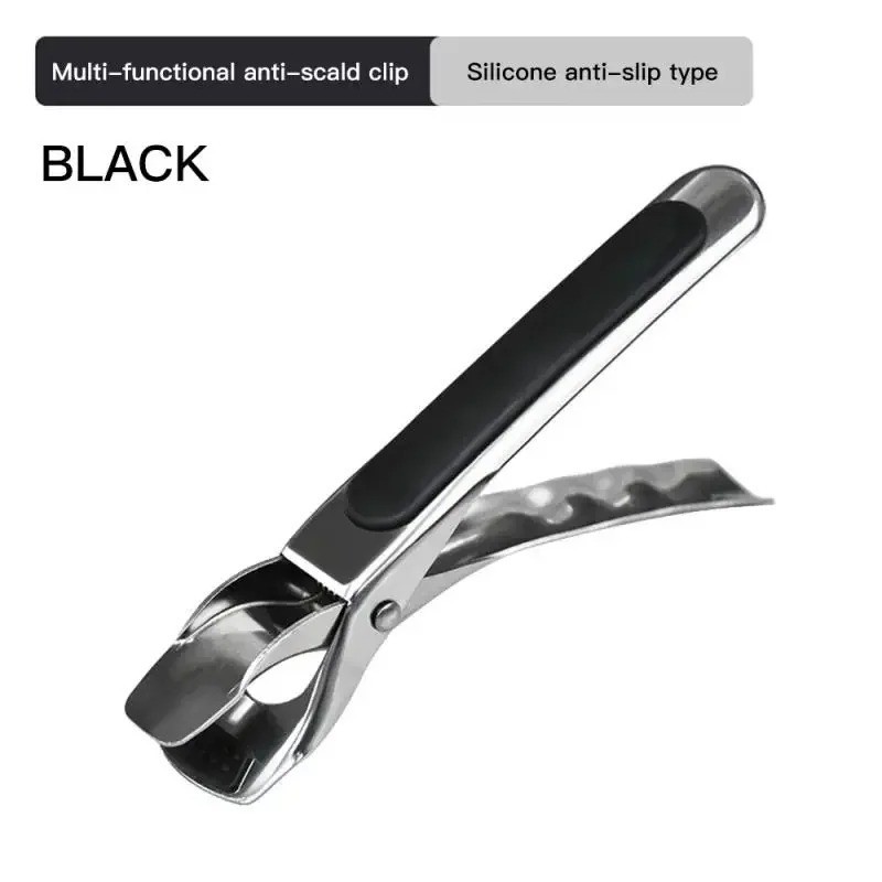 Stainless Steel Anti-Scald Plate Gripper Clamp – Kitchen Tongs & Bowl ...