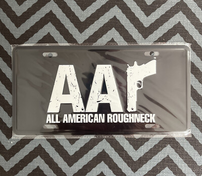Axe & Sledge All American Roughneck License Plate Gym Workout Gear ...
