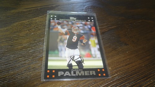 2007 TOPPS # 11 CARSON PALMER FOOTBALL CARD | eBay
