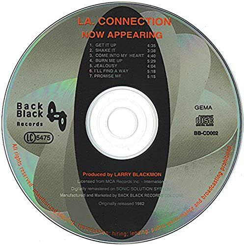 LA. Connection Now Appearing ( Cameo ) 1982 CD | eBay