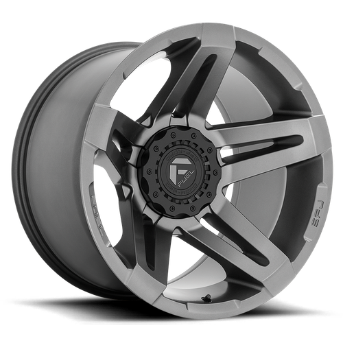 20 Inch Matte Gray Wheels Rims LIFTED RAM 1500 6x5.5 Lug Fuel D764 ...