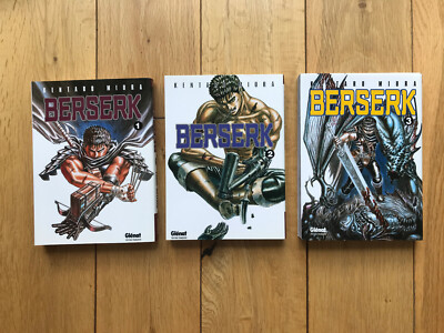 Berserk, Tome 1, 2, 3: Kentaro Miura Glénat Manga FRENCH | eBay UK