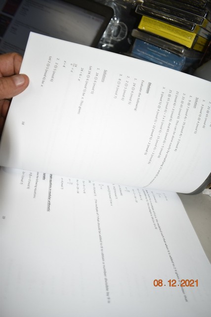 Algebra, Arithmetic, Numbers and Numeration : A Mathematics Book for ...