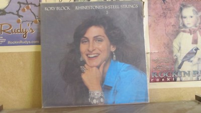 RORY BLOCK, RHINESTONES & STEEL STRINGS - AUTOGRAPHED LP ROUNDER 3085 ...