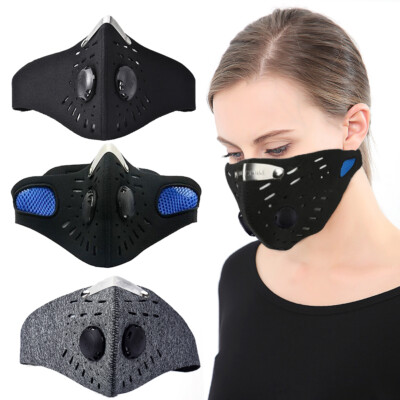 Thermal Windproof Face Masks Winter Sports Cycling Dustproof Reusable ...