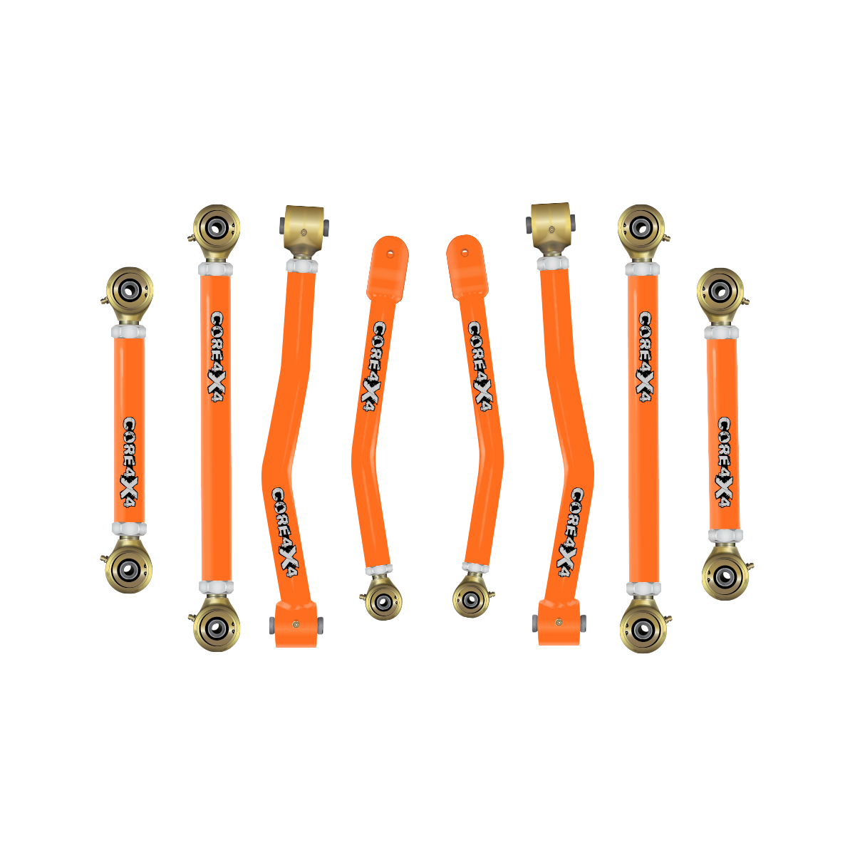 CORE 4X4 8pc Adjustable Control Arm Set Fits Jeep Gladiator JT 2020-23 ...