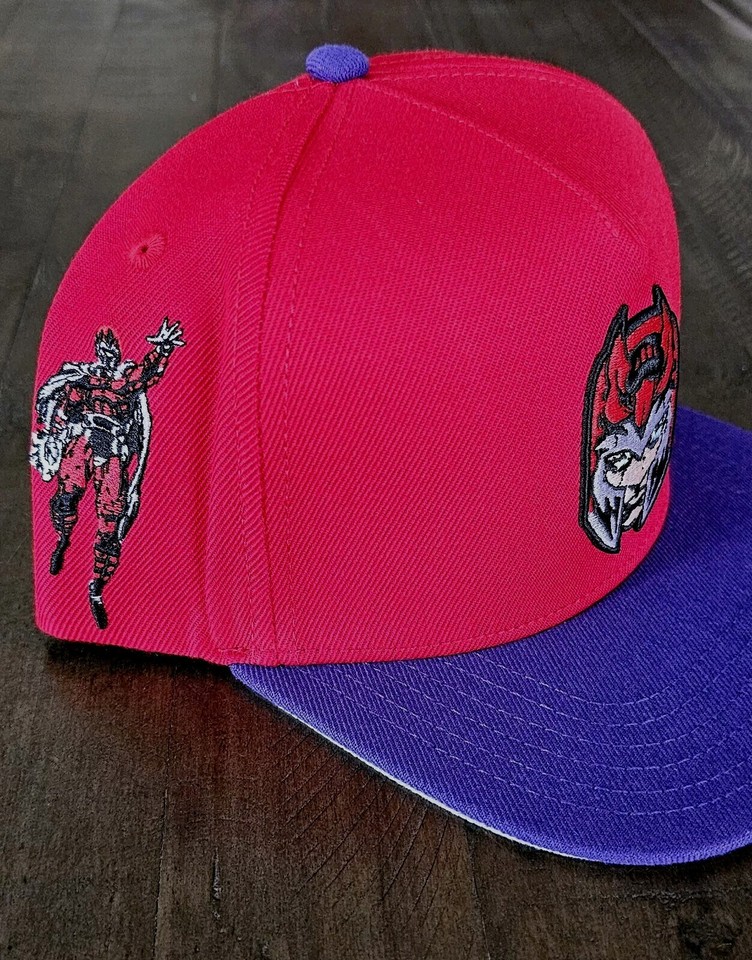 NEW MARVEL Magneto Retro Style Snapback Hat Cap Deadstock X-MEN Mutants ...