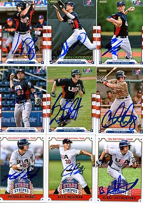 BLAKE RUTHERFORD SIGNED 2012 PANINI USA BASEBALL ROOKIE CARD AUTO | eBay
