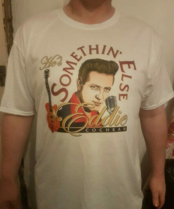 Billy Fury Like I've Never Been Gone (Blue) Printed T-Shirt Design S/M ...