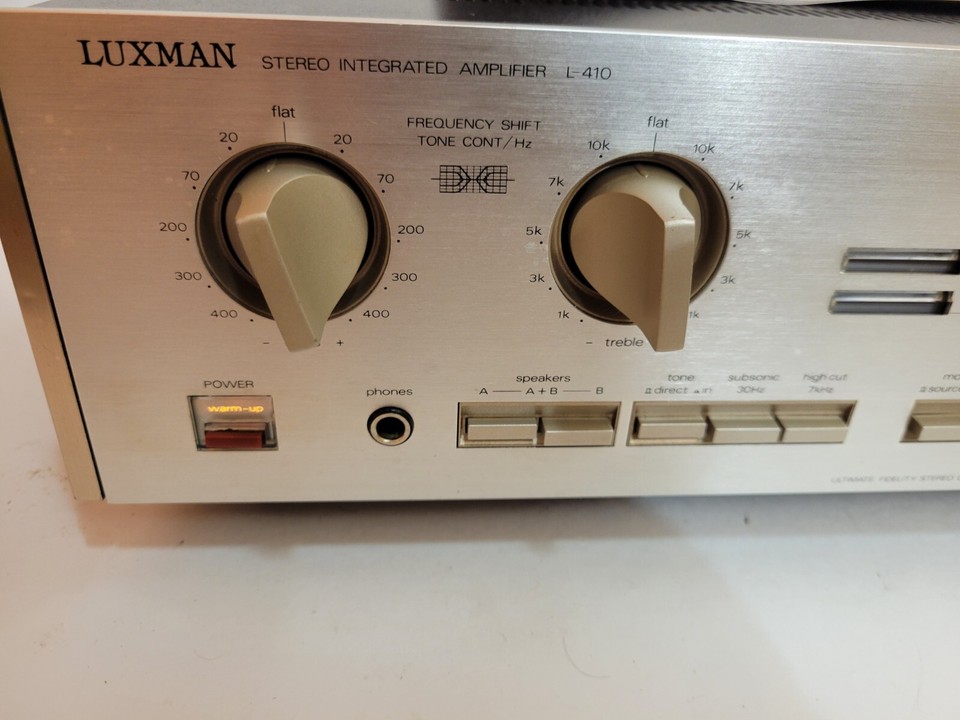 Luxman L-410 Stereo Integrated Amplifier 75Wpc Audiophile Hifi Amp | eBay