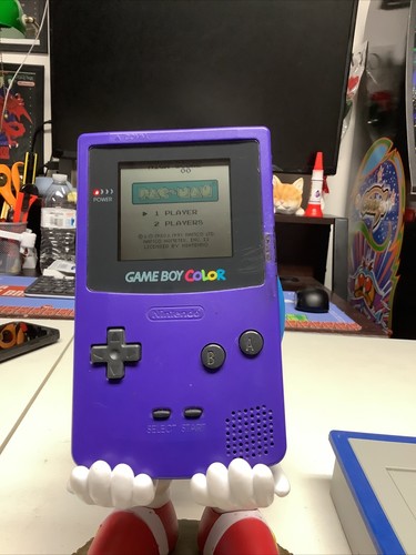 Nintendo GameBoy Color Grape Purple Handheld Console Tested Working | eBay