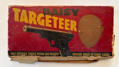 Vintage Collectable Daisy 118 Targeteer BB Pistol - Box, Targets ...
