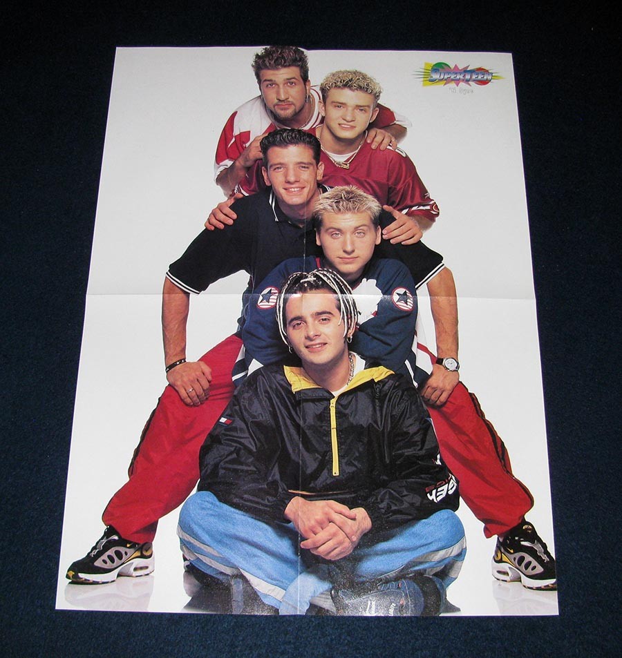 Nick Carter of Backstreet Boys Poster Centerfold 3755A NSync guys on ...