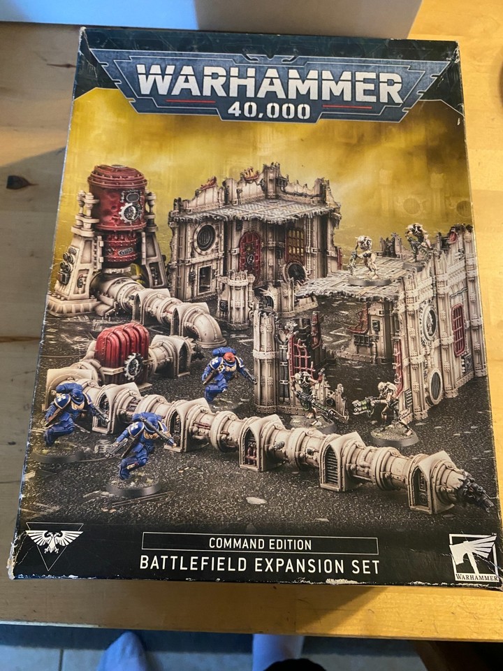 Warhammer 40k Command Edition Battlefield Expansion Scenery Terrain Set ...