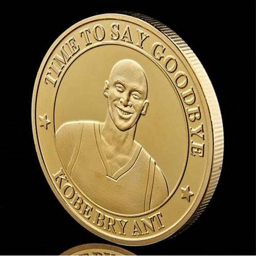Kobe Bryant Los Angeles Lakers Gold Plated Coin, Kobe Bryant Coins | eBay