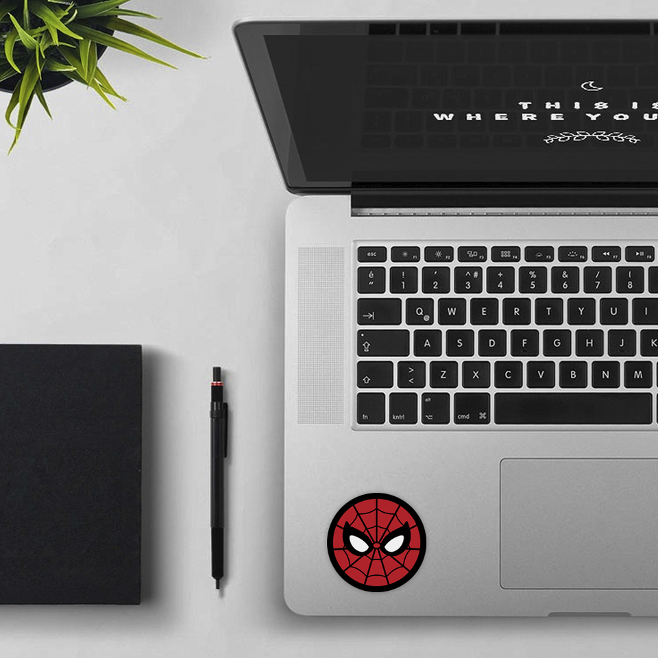 Spiderman Logo Sticker Marvel Comics Television Decal Spider-Man Venom ...